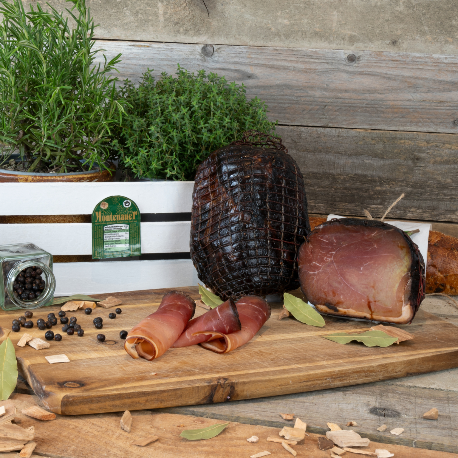 Schinkensortiment - Montenauer - Die Schinkenräucherei
